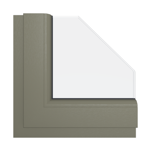Feneste | Windows | Colors | Schüco colors | Cement gray