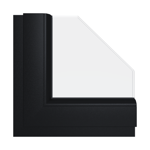 Feneste | Windows | Colors | Schüco colors | Black ulti-matte