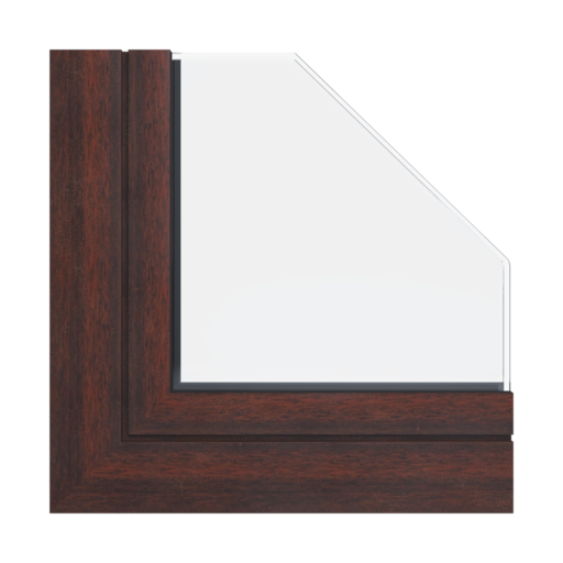 Feneste | Windows | Colors | Aliplast Colors | Mahogany wood effect 🆕