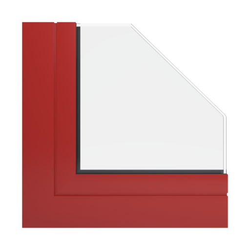 Feneste | Windows | Colors | Aluminum RAL | RAL 3000 Flame red