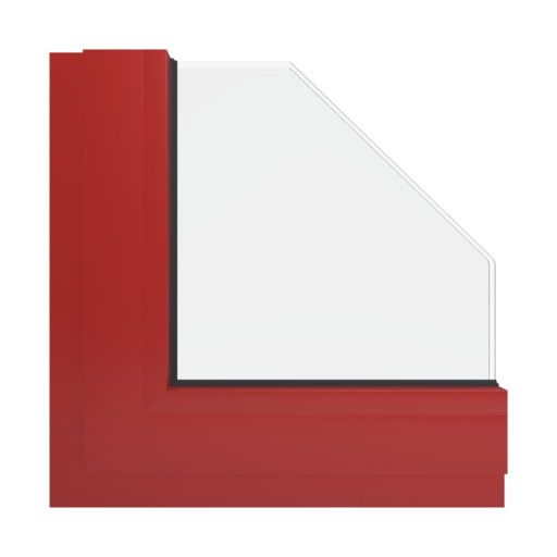 Feneste | Windows | Colors | Aluminum RAL | RAL 3000 Flame red