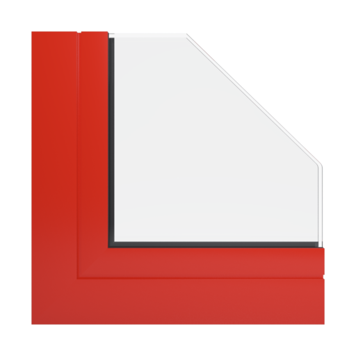 Feneste | Windows | Colors | Aluminum RAL | RAL 3028 Pure red