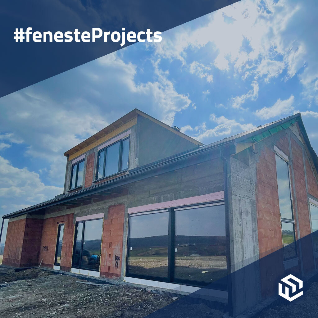 Projects | A house on the prairie with golden oak windows | Feneste
