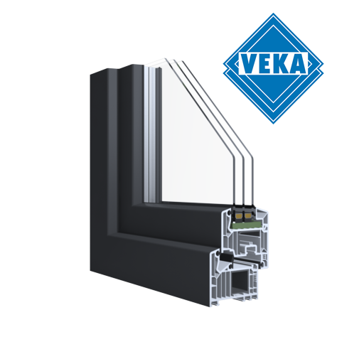 Feneste | Windows | Colors | Veka colors | Glued oak coriander super matt 🆕